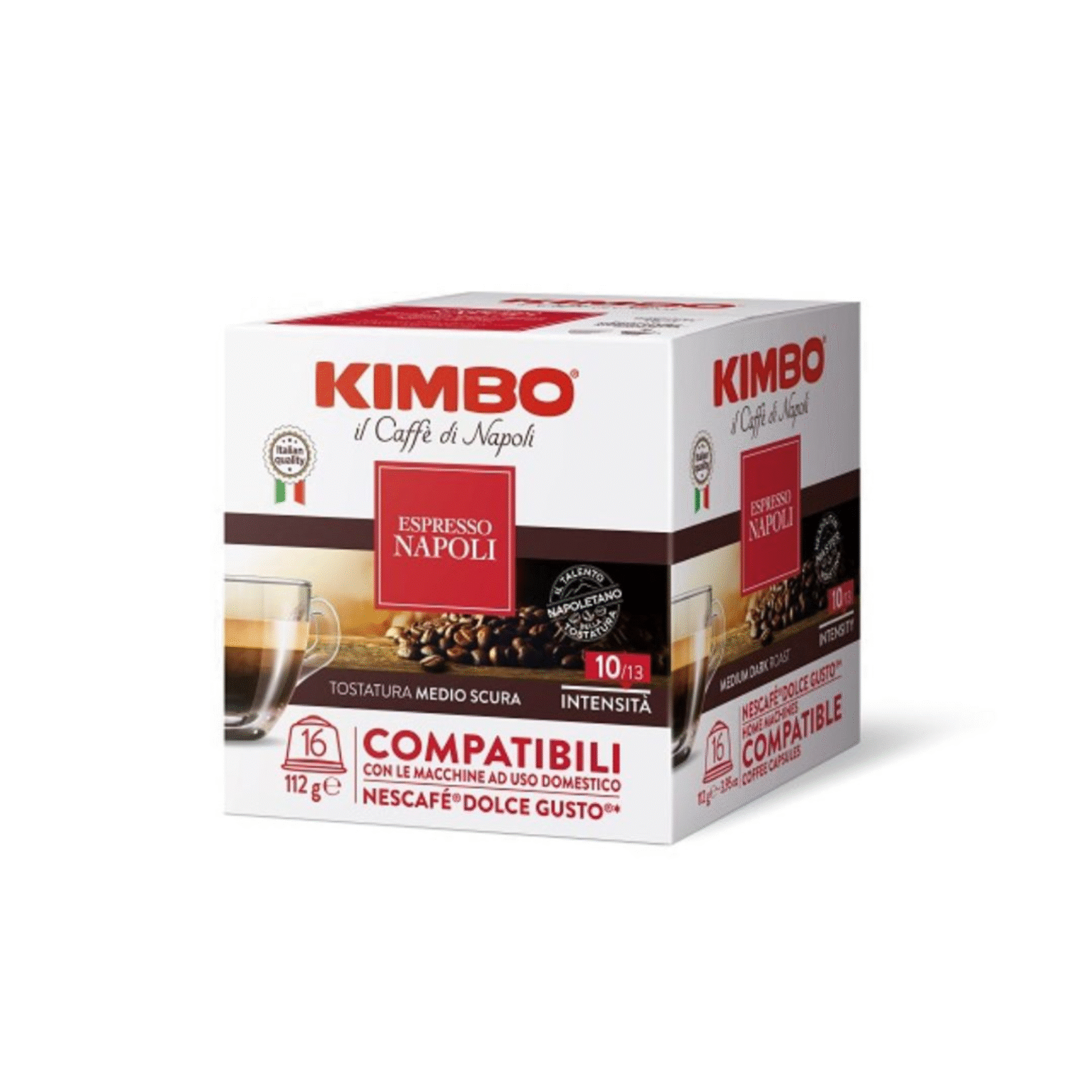 Кафе капсули KIMBO Еспресо Наполи, 16 броя - NakMarket.bg